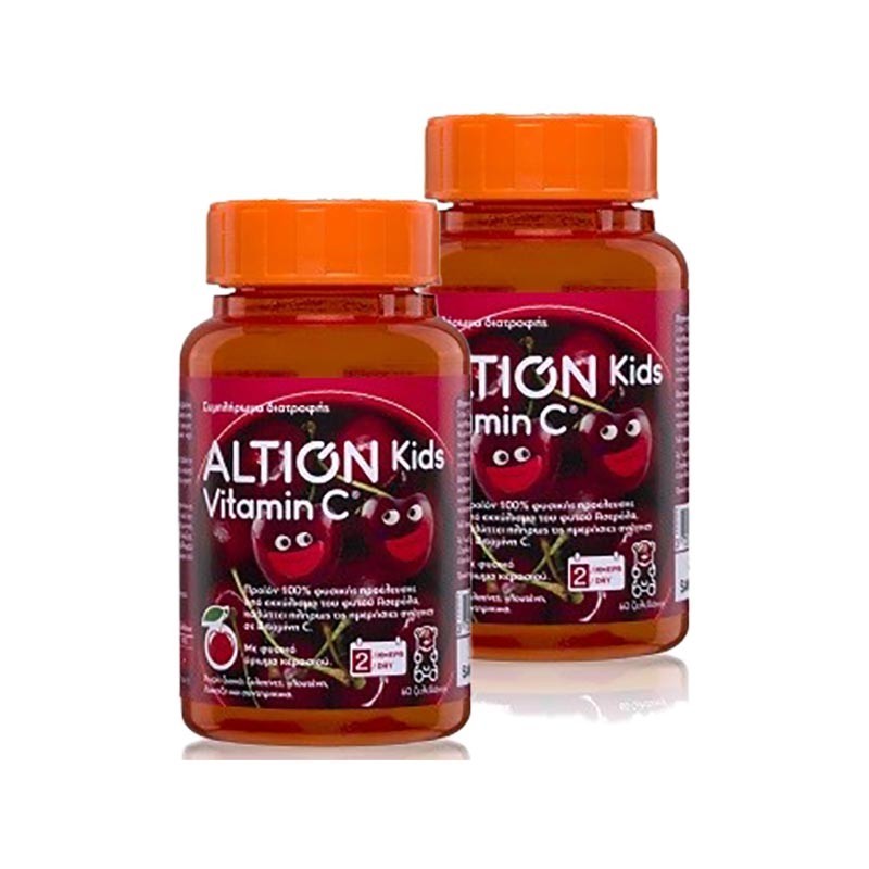 Altion Kids Vitamin C 60 Ζελεδάκια x2|Cure4u.gr